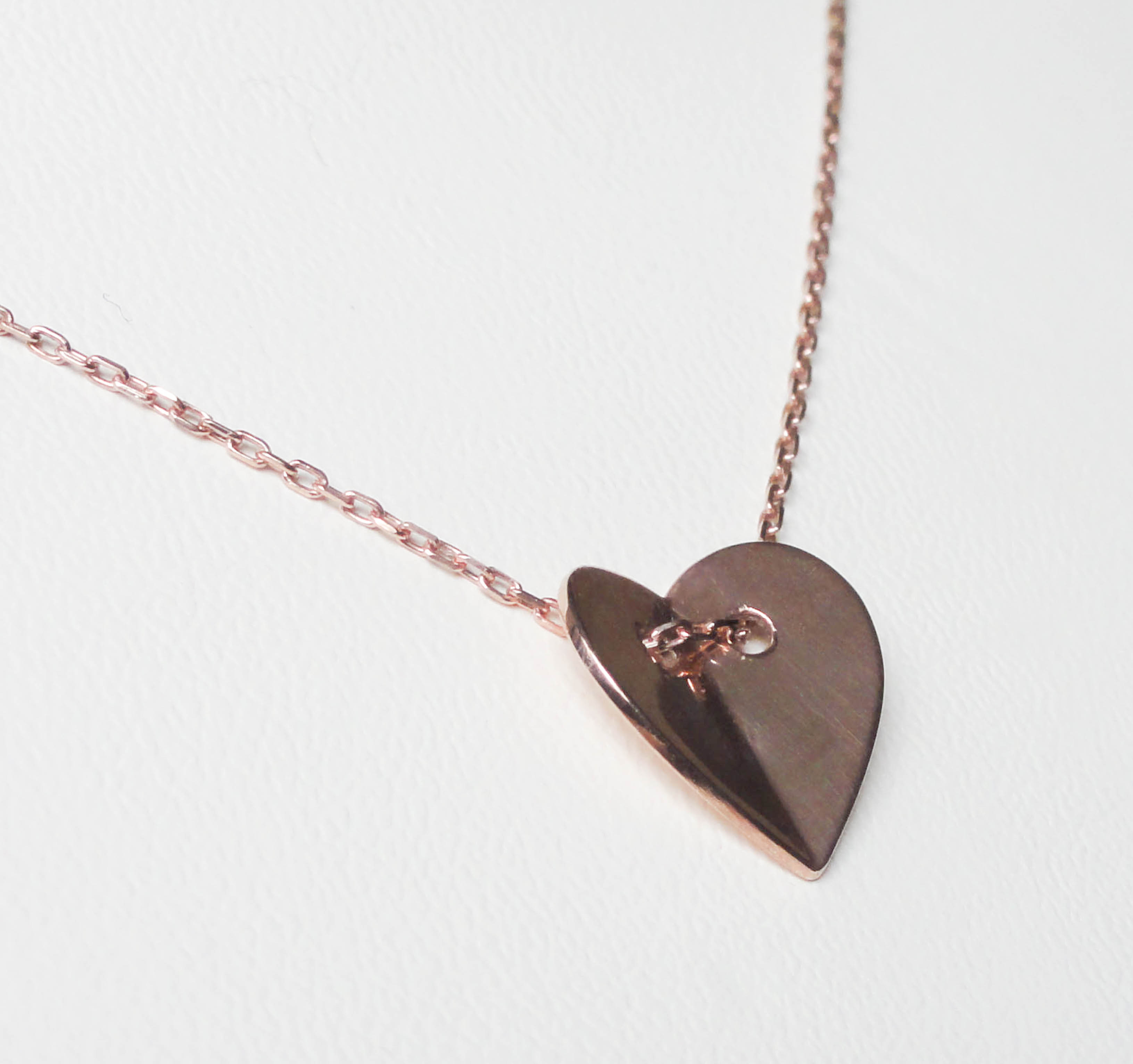 Rose Heart Necklace on Luulla